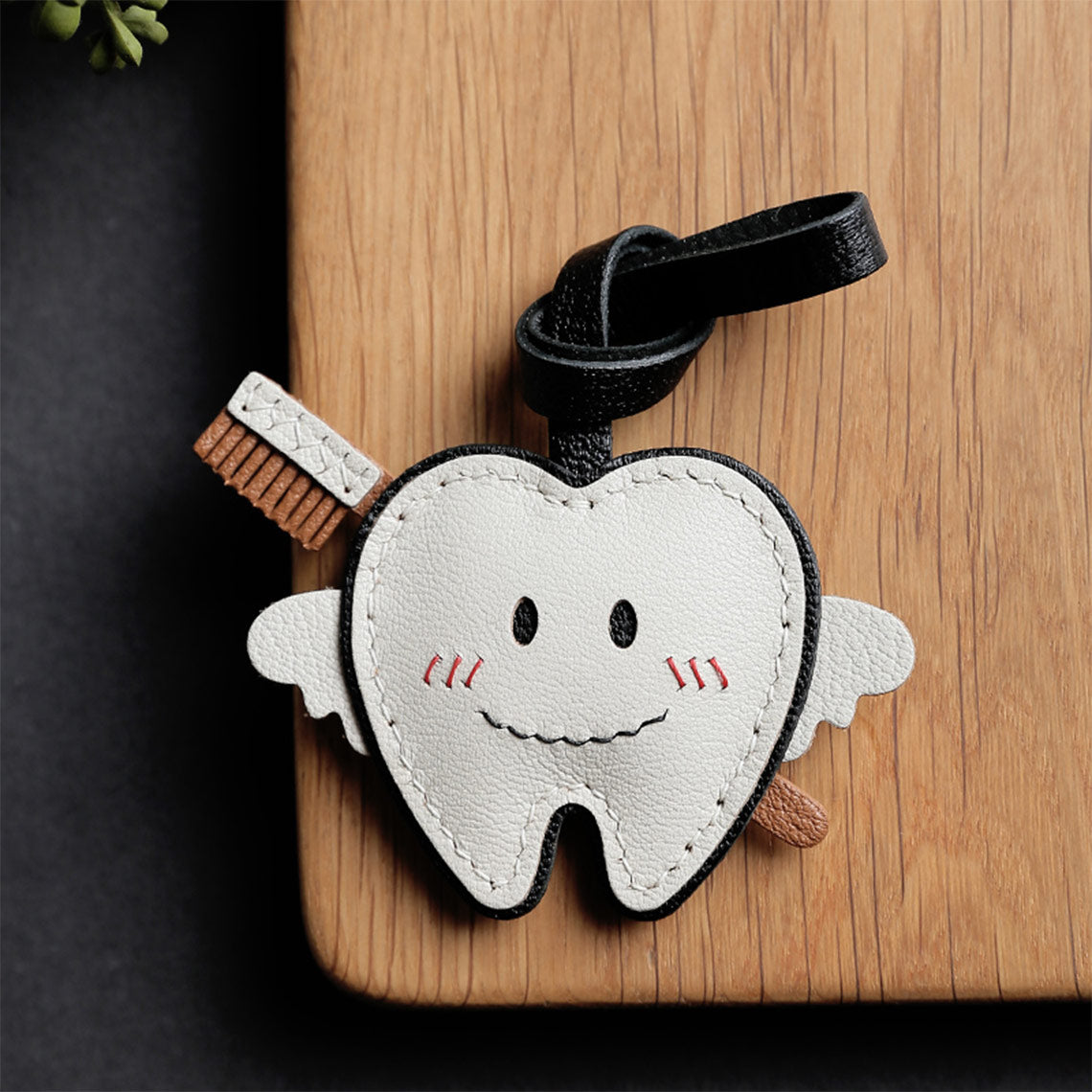 Cute Teeth Fairy Purse Charm | POPSEWING® Leather Charm DIY Kits