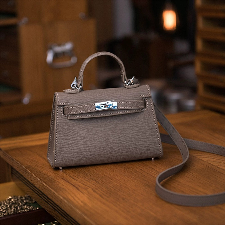 Inspired Sellier Kelly Bag DIY Kit | DIY Leather Bag Kits - POPSEWING®