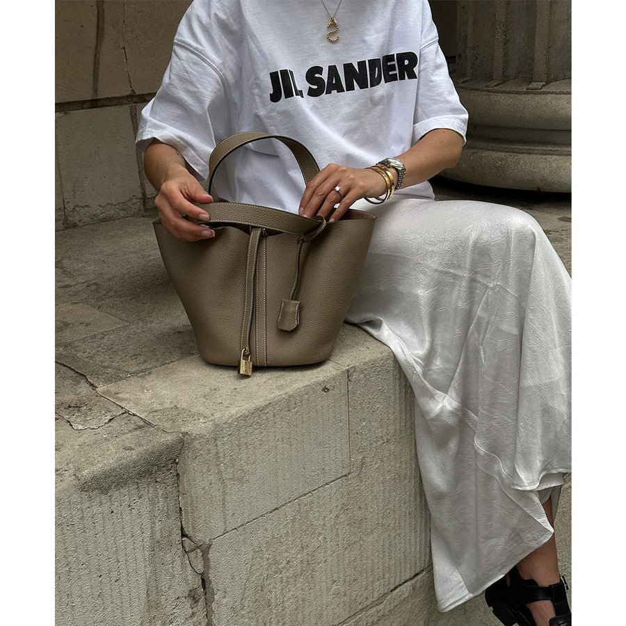 Leather Inspired Picotin Handbag | Designer Leather Handbags – POPSEWING®