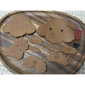 Teddy Dog Poodle Keychain Charm DIY Kits | Handmade Leather Projects ...