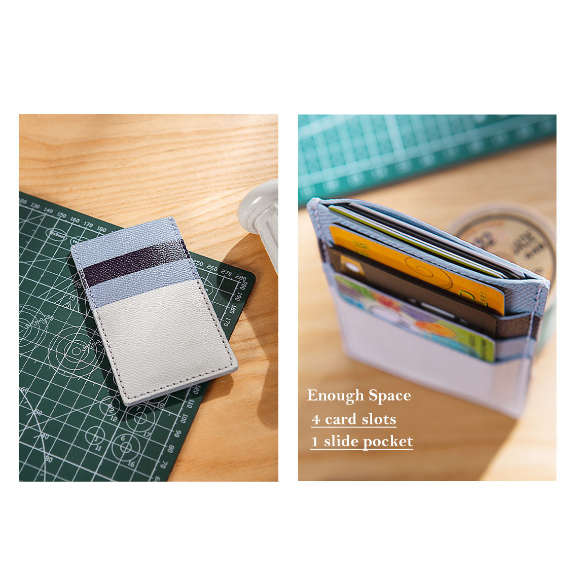 POPSEWING® Leather Painting Card Holder DIY Kit | DIY Card Holder Kit