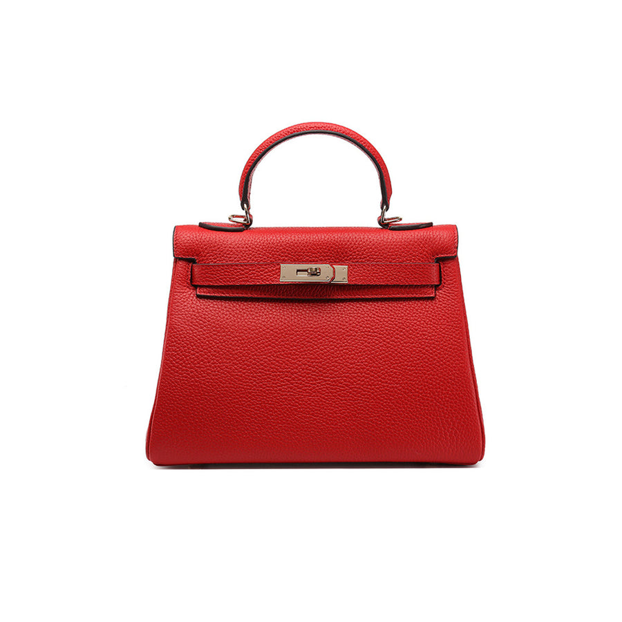 Top Grain Real Leather Inspired Kelly Bag | Designer Luxury Bags ...