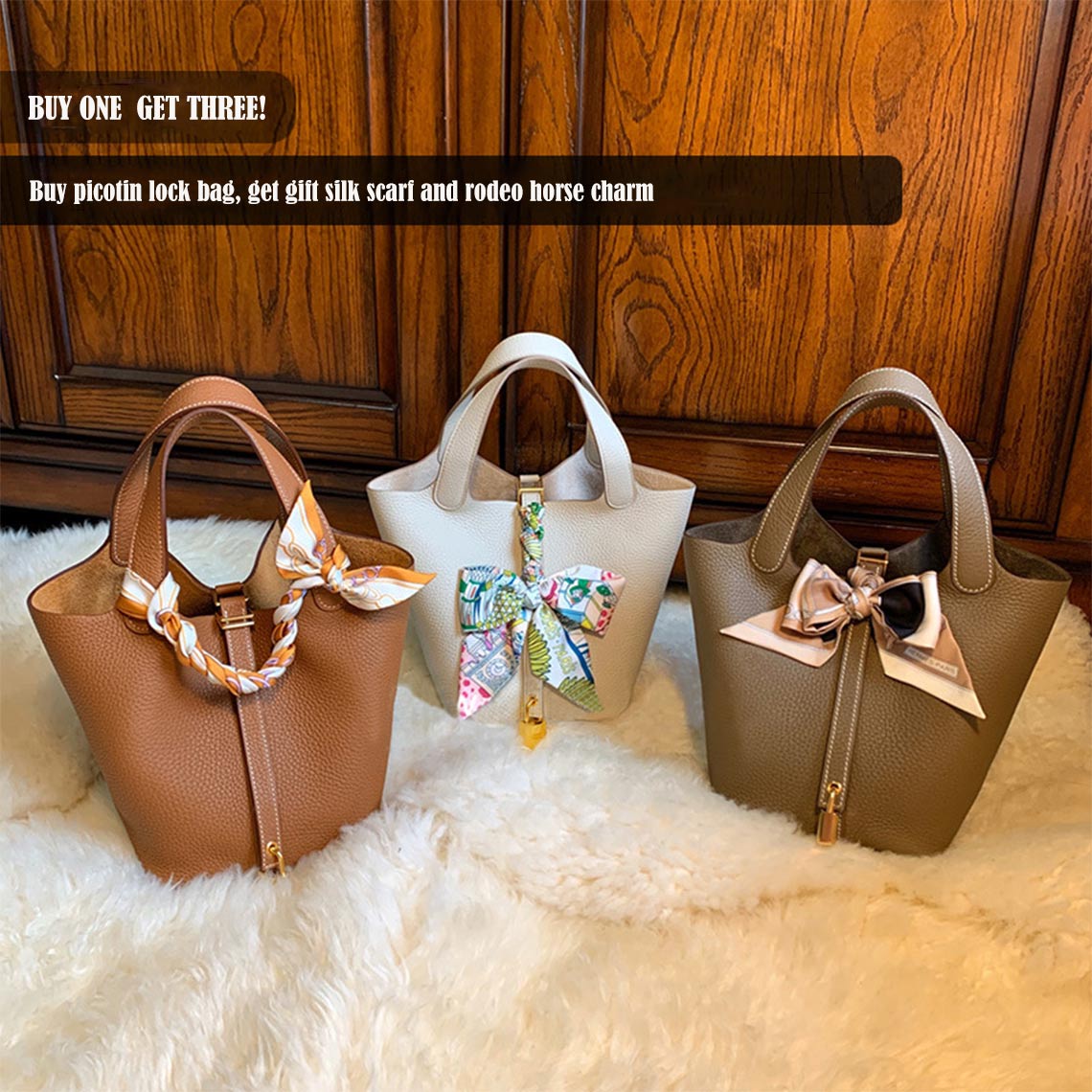 Leather Inspired Picotin Handbag | Designer Leather Handbags – POPSEWING®