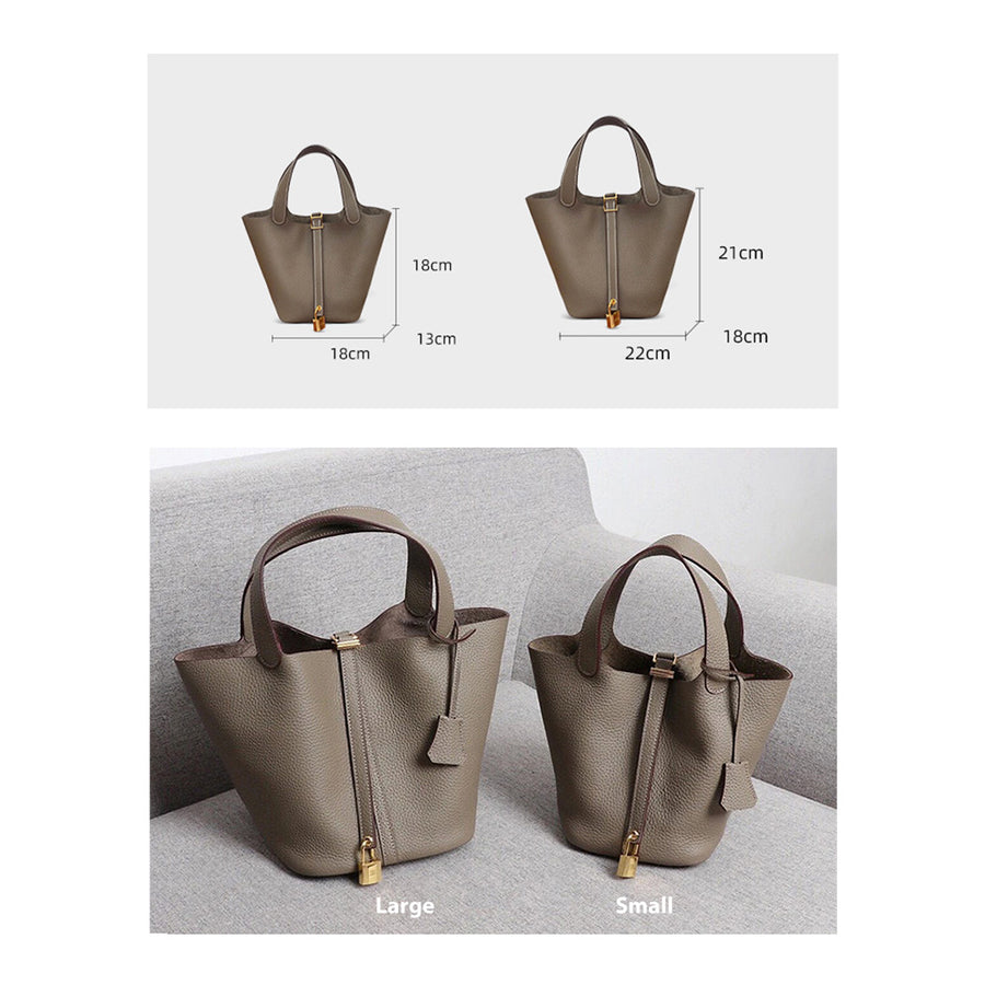 Leather Inspired Picotin Handbag | Designer Leather Handbags – POPSEWING®
